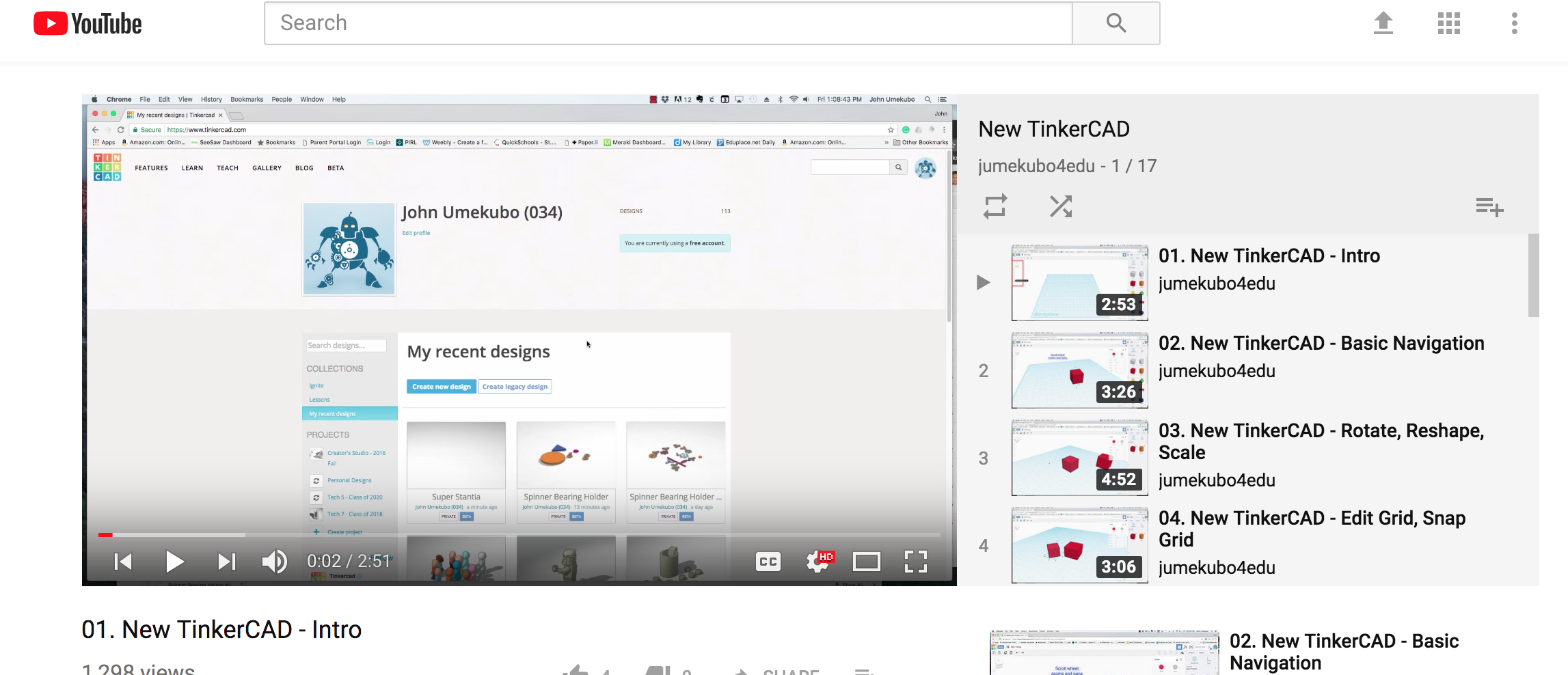 Learn to Design in Tinkercad – For the Love of Learning